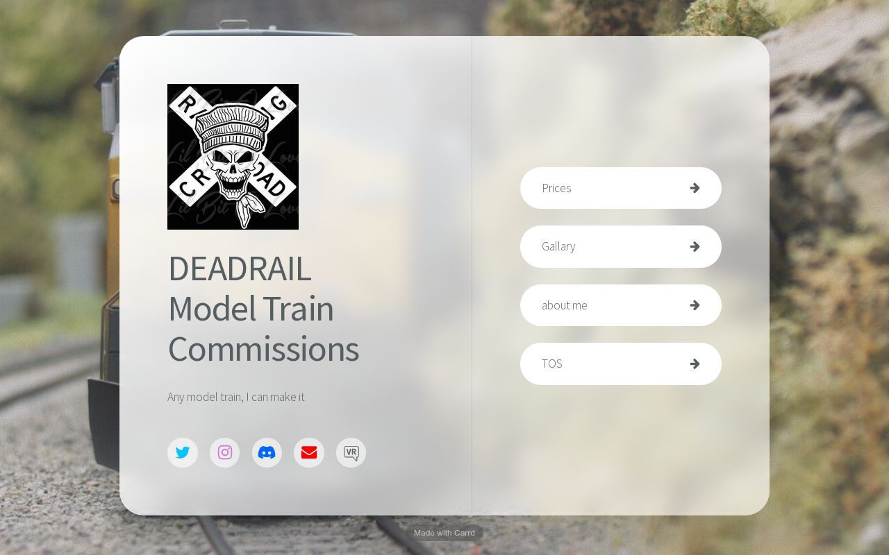 DEADRAIL Model Trains